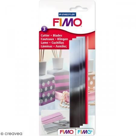 Set cutter pour Fimo - FIMO - 3 lames de 15 cm - Acier aiguisé ...