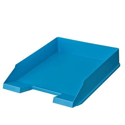 Bac de rangement de bureau - HERLITZ - 50033966 - Plastique - Bleu ...