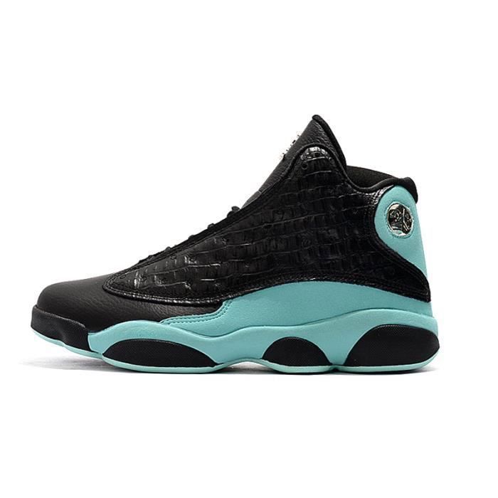 Basket s Jor.dans 13 Retro High Chaussures de Running Femme Homme-noir ...