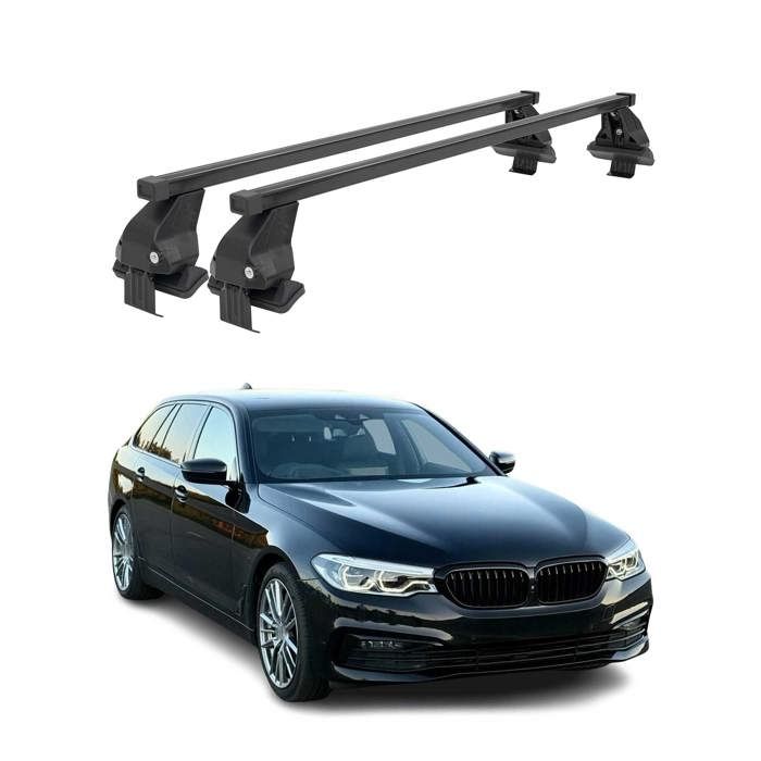 Barres de toit transversales Menabo pour BMW Série 5 G31 2017-2023 Noir - Cdiscount Auto