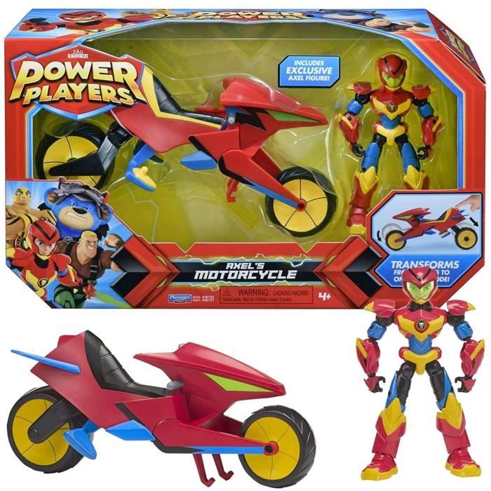Power Players Axel Figure + Moto - Cdiscount Jeux - Jouets