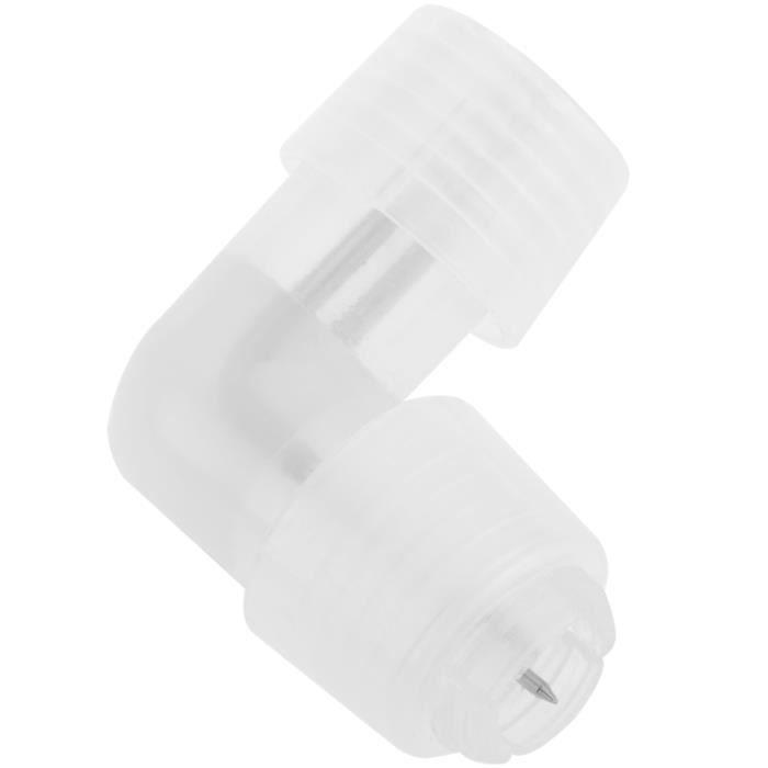 PrixPrime - Connecteur 90° à 2 Broches pour Tubes à LED, Lumière Néon ...
