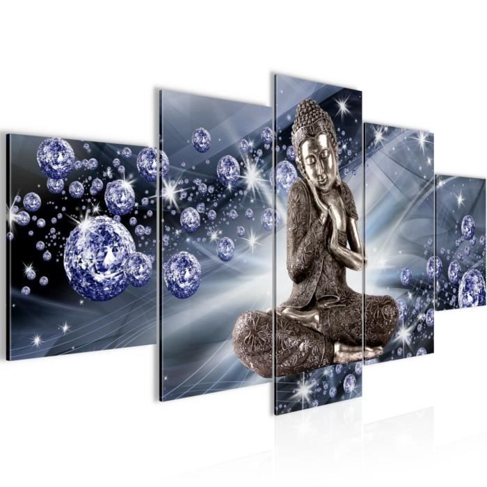 Runa art Tableau Décoration Murale Bouddha Feng Shui 200x100 cm - 5 ...