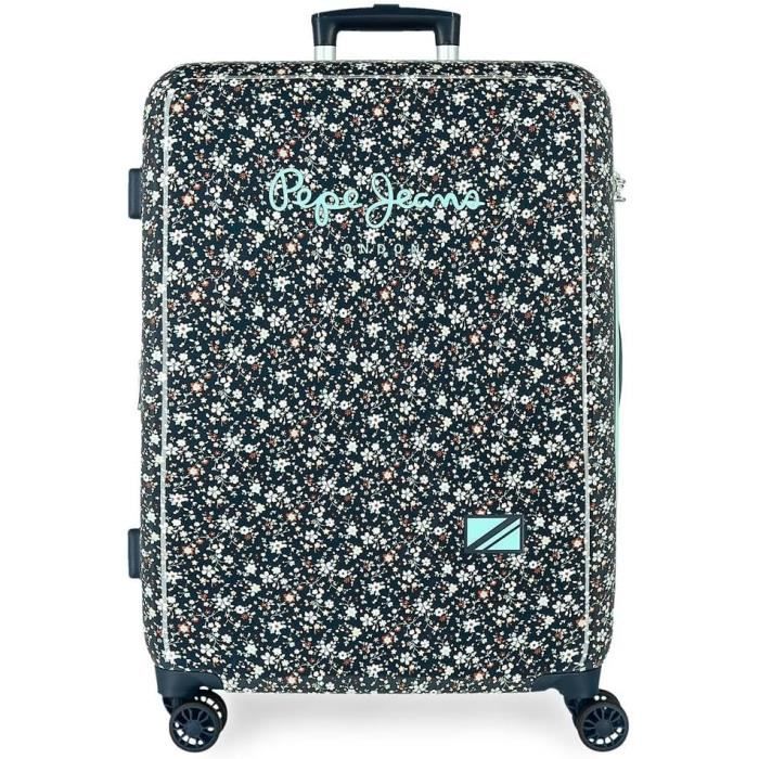 Alenka Valise Moyenne Bleue 48 X 68 X 26 Cm Rigide Abs Fermeture Tsa 70L 4,06 Kg 4 Roues Doubles ...