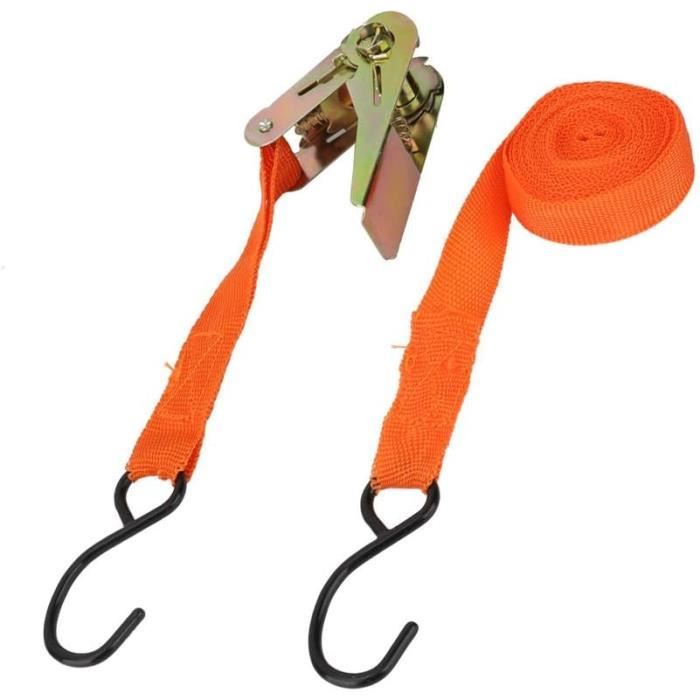 Corde à cliquet, sangle d'arrimage à cliquet flexible et pratique pour ...