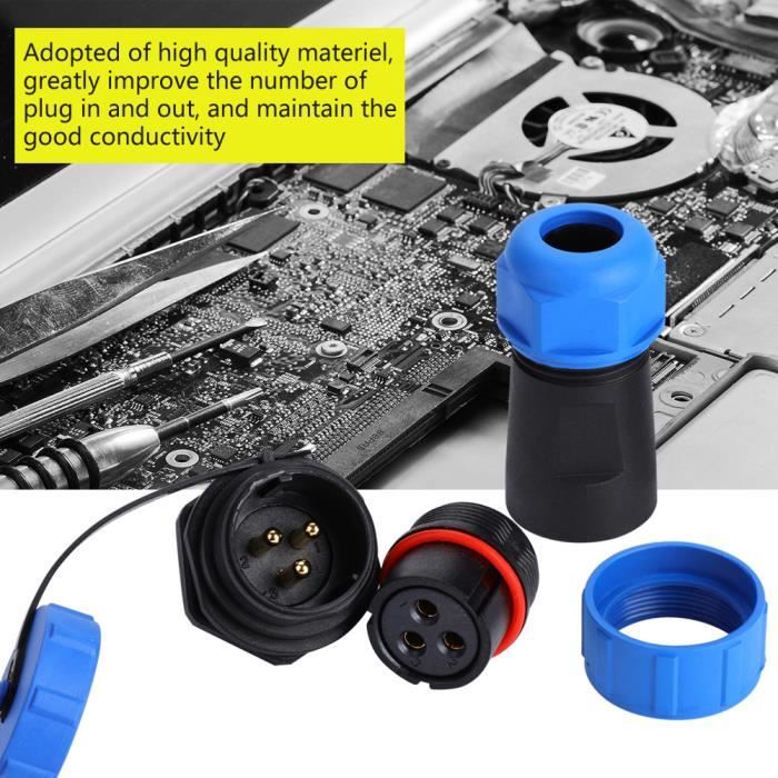 Tbest Quick Disconnect IP67 Waterproof Aviation Connector Plug and ...