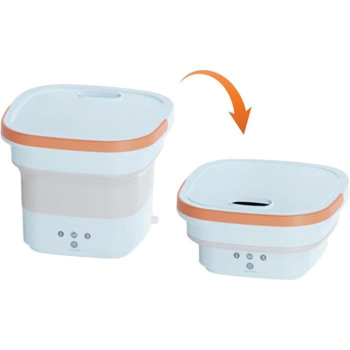 Mini Lave-Linge Pliable, Petite Machine À Laver À Une Touche, Mini Lave ...
