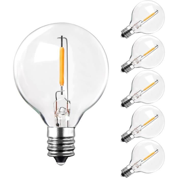 La plus grande ampoule LED E12 1W, petite ampoule LED 1W = 10W à ...