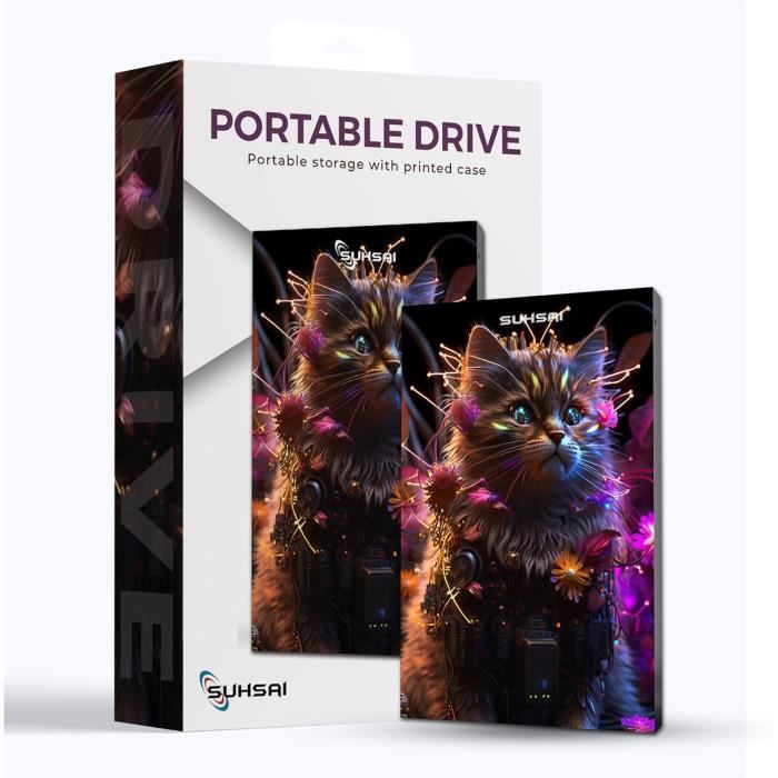 Disque Dur Externe 1To Disque Dur Portable De Jeu Disque Dur Externe De ...