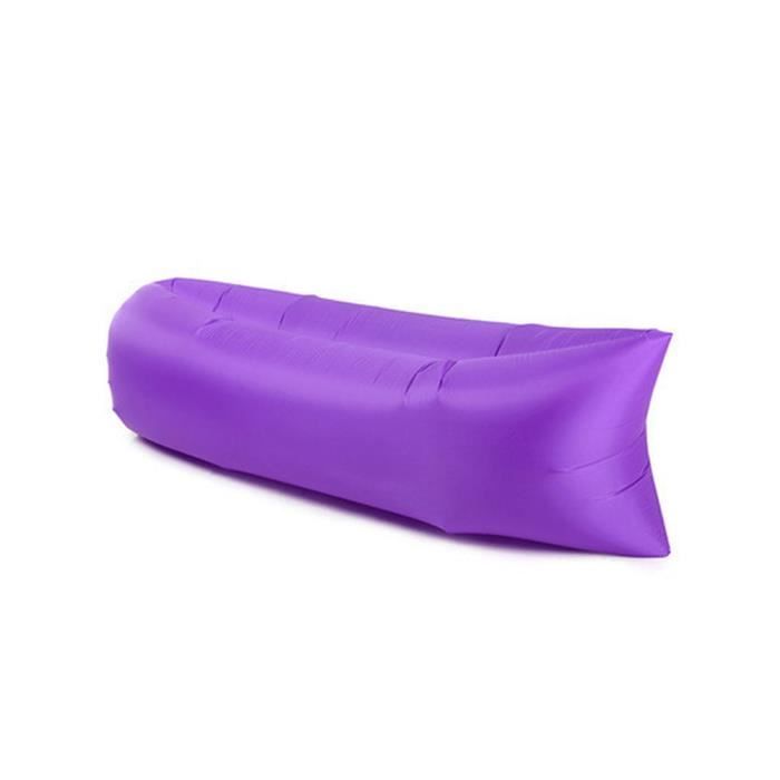 Purple Coussin gonflable pour canapé adultes enfants lit à Air chaise ...