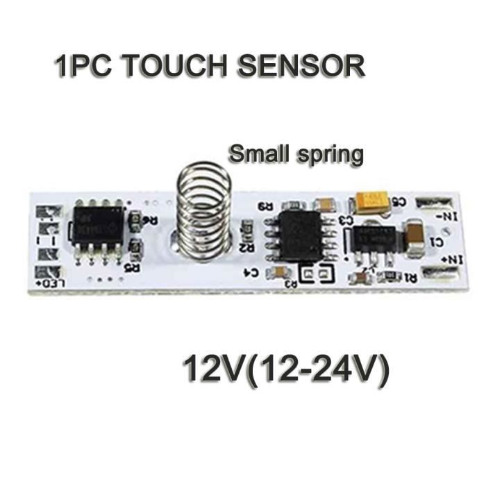 12V Touch sensor -Interrupteur tactile à ressort hélicoïdal capacitif ...
