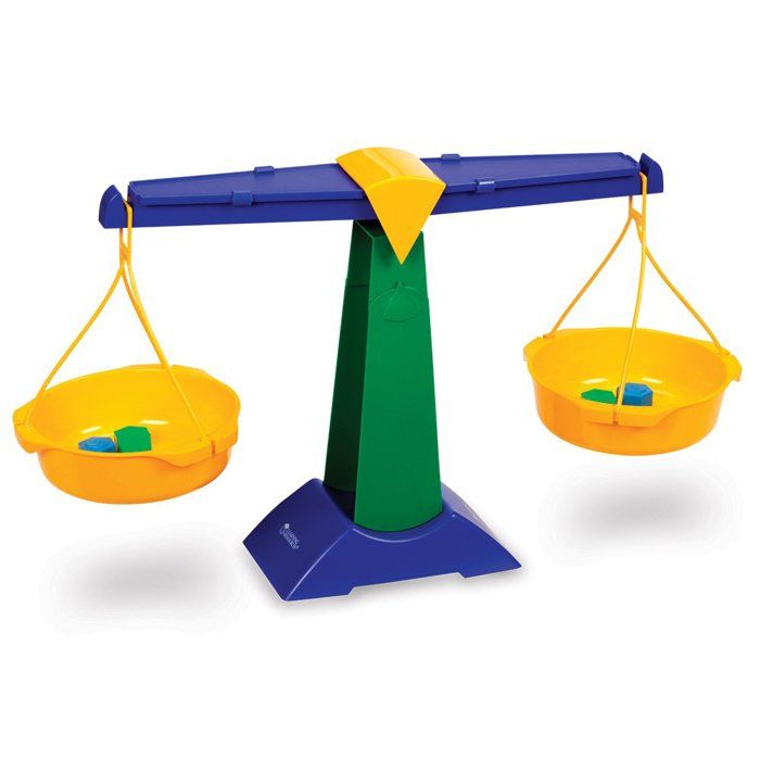Balance à plateaux - LEARNING RESOURCES - LER0897 - Plastique durable ...