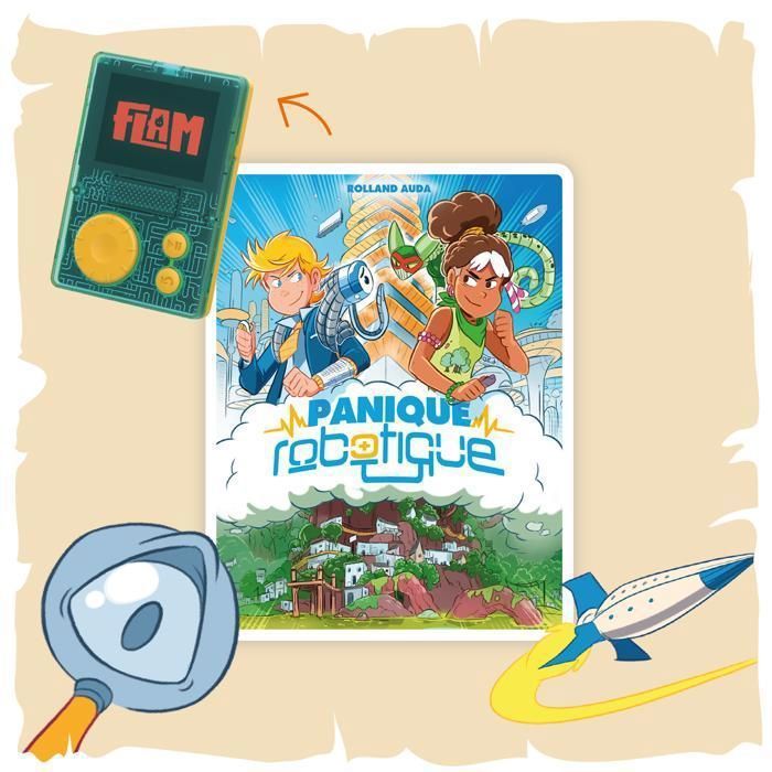 Console Educative - Coffret Panique Robotique - Lunii - Livre audio ...