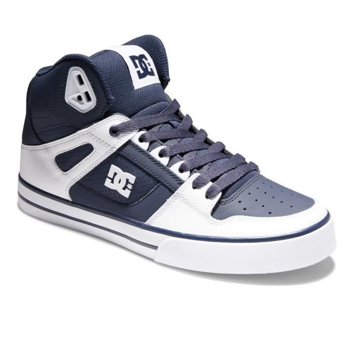 DC SHOES Pure high-top wc ADYS400043 DC NAVY/WHITE (DNW) Dc navy/white ...