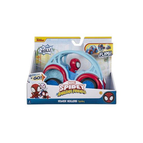 Véhicule Spidey And His Amazing Friends Power Rollers - Cdiscount Jeux ...