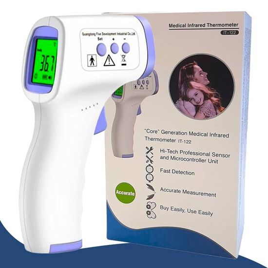 Digital Infrared Thermometer for Adults, Kids and Infants,CE UK ...