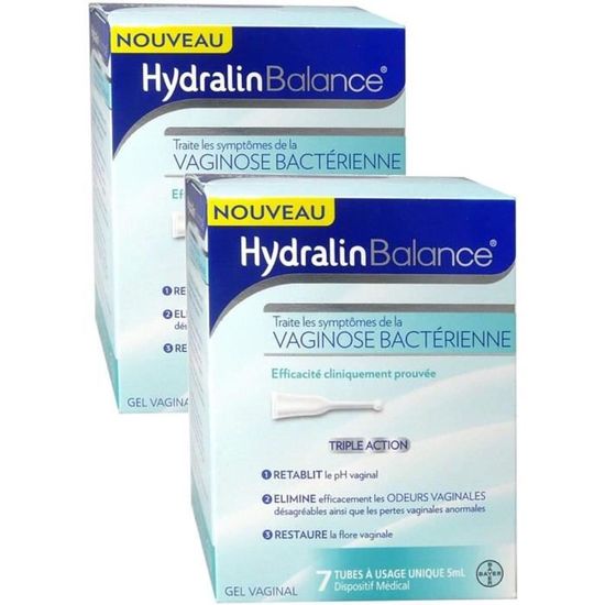 Hydralin Balance boite de 7 tubes à usage unique de 5ml - Lot de 2 ...