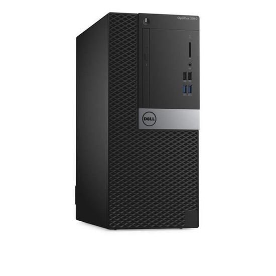 Dell OptiPlex 3040 - MT -PC de bureau-RAM 4 GO- 1 x Core i3 6100 / 3.7 ...