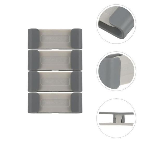 MOULURE - GOULOTTE - CACHE FIL - PLINTHE - GAINE RANGE-FIL - CLIPS 4pcs ...