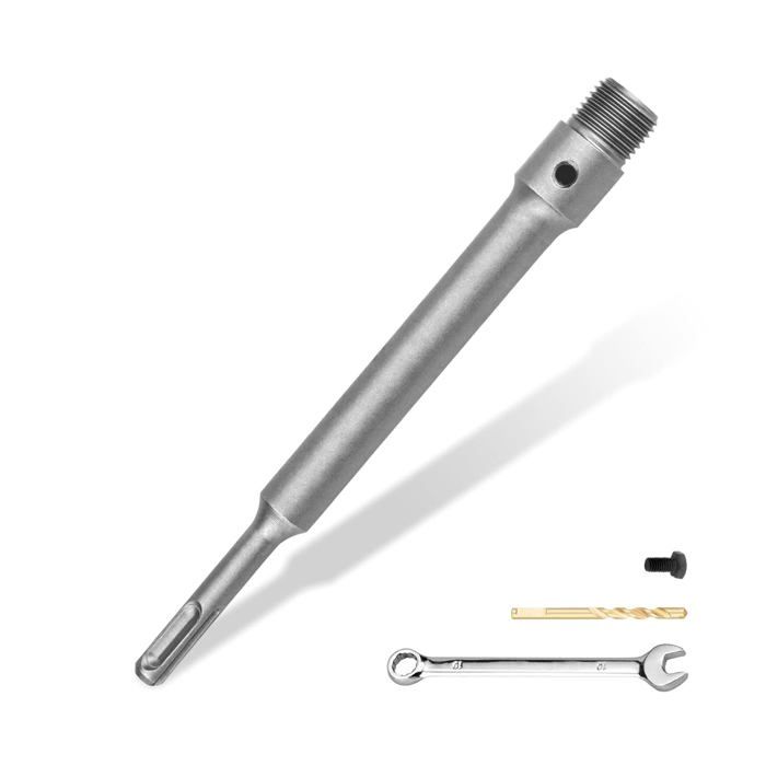 Rallonge SDS PLUS 500 mm pour trépan M22 et foret de centrage 8 x 110 ...