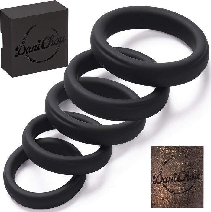 Set de 5 Anneaux Péniens - Sextoys Polyvalents pour Hommes & Couples ...