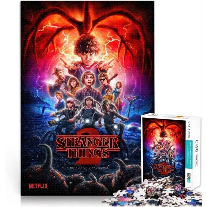 Adultes Enfants Puzzles 1000 Pièces Puzzle Stranger Sci-Fi Thriller ...