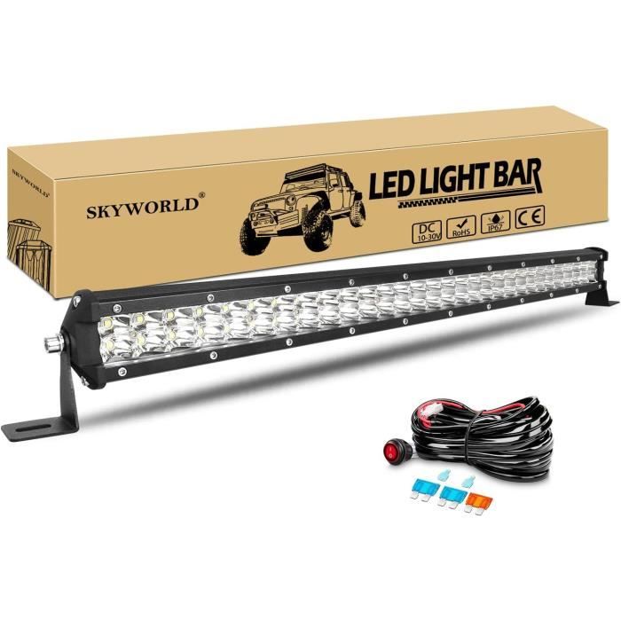 Slim Led Light Barre 24" 61Cm 180W Barre Lumineuse Led De Travail, Avec ...