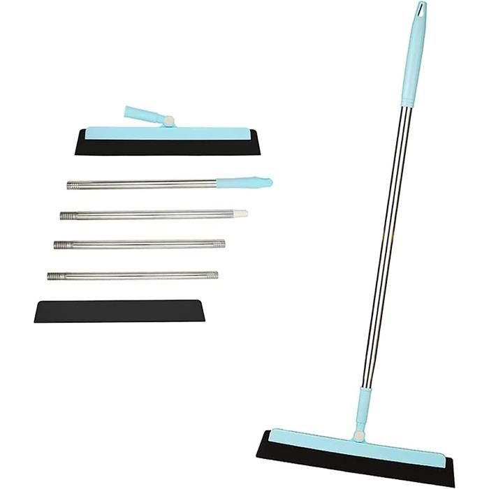 Balai Raclette de Sol Caoutchouc avec Manche, Balai Raclette de Sol ...