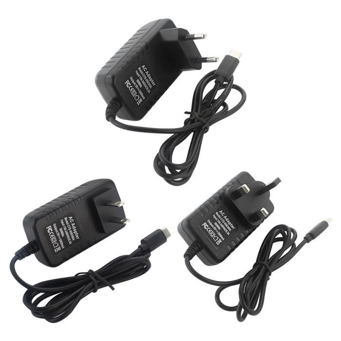 Multiprise,Câble USB Type C 5V 3A, 1m, adaptateur de prise d ...