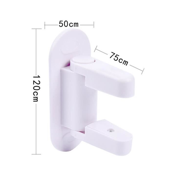 Blanc - Levier de porte Enfant Serrure Armoire Serrures Bébé Serrures De Porte Dissuader Enfants ...