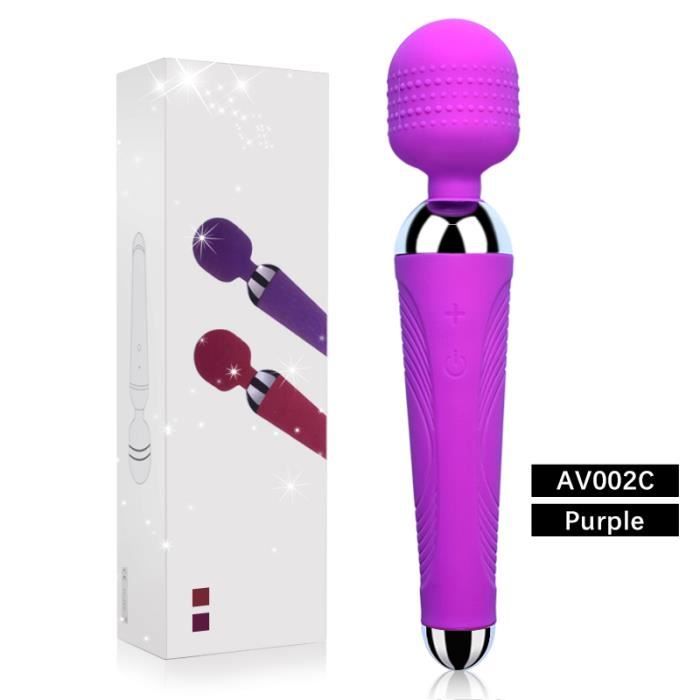 Vibromasseur Sans Fil Av Baguette Magique Stimulateur De Vagin Et De