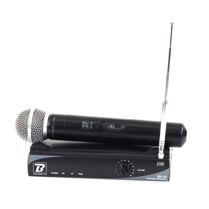 Micro HF Chant BoomTone DJ VHF 10M F7 - Cdiscount TV Son Photo