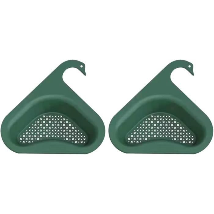 Porte Évier Triangle, Égouttoir Filtrant Suspendu Multifonctionnel ...