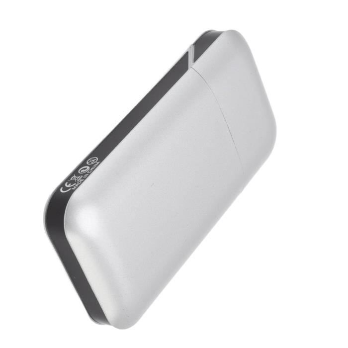 Cikonielf Cigarette Box, Pressure Proof Cigarette Case Plastic Iron ...