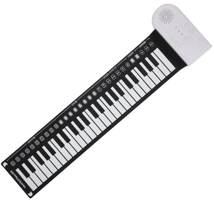 Clavier de piano électrique - CIKONIELF - Modèle pliable - 49 touches ...