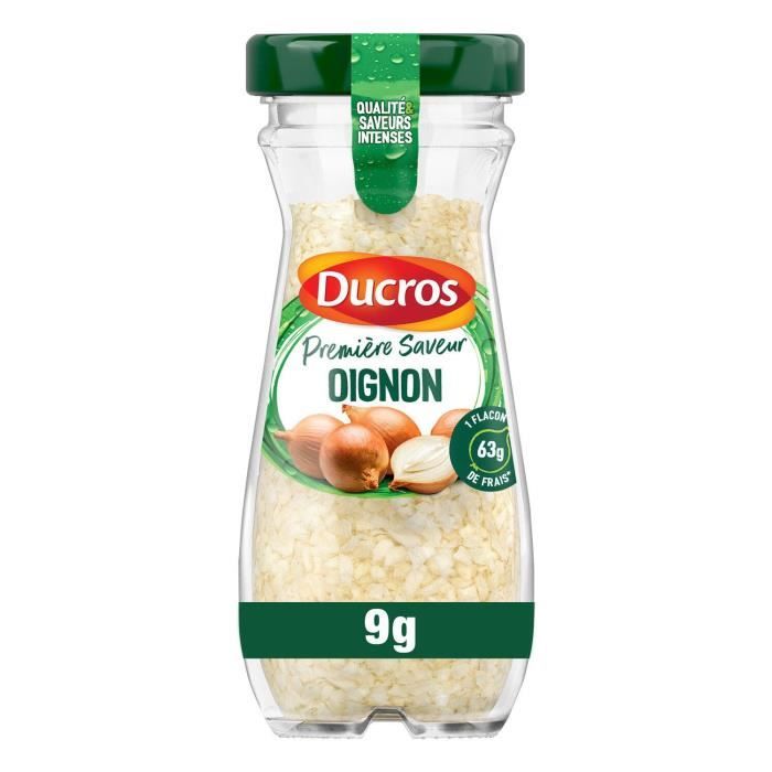 Lot De 6 Ducros Oignon Première Saveur Herbes Flacon De 9 G