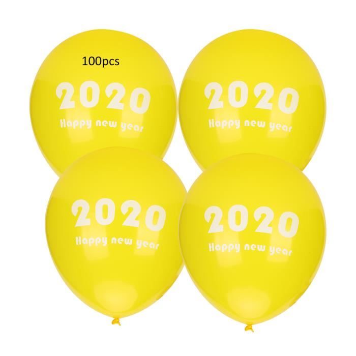 EJ.life Ballons décoratifs Ballons en Latex Jaune, Accessoires de ...