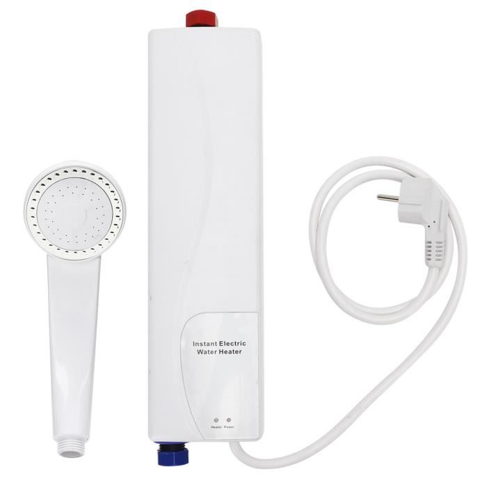 Fdit Ensemble de douche Kit Chauffe-eau Instantané Électrique Sans ...