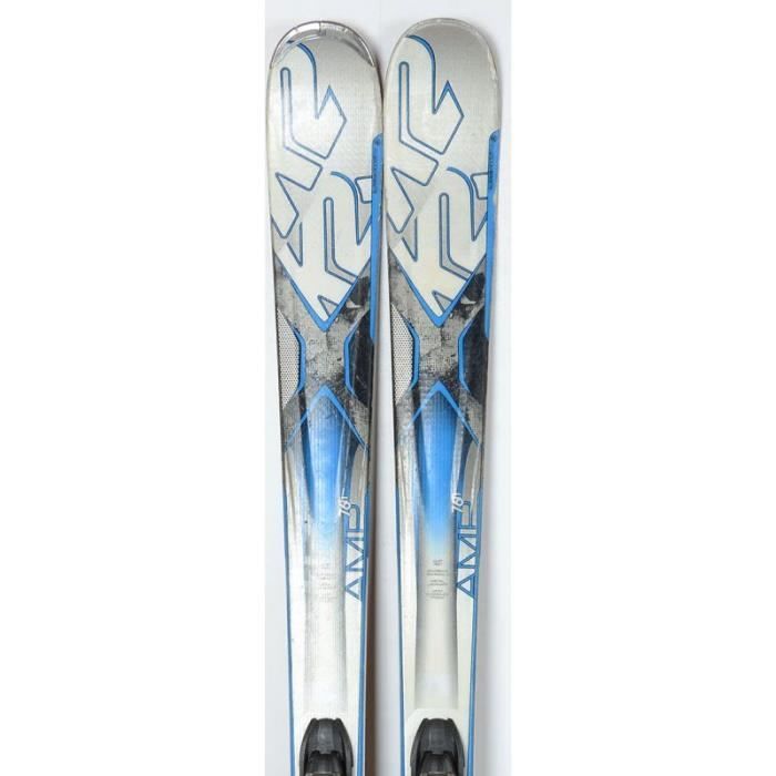 K2 AMP 76 Ti - skis d'occasion - 170 cm Bleu - Cdiscount Sport