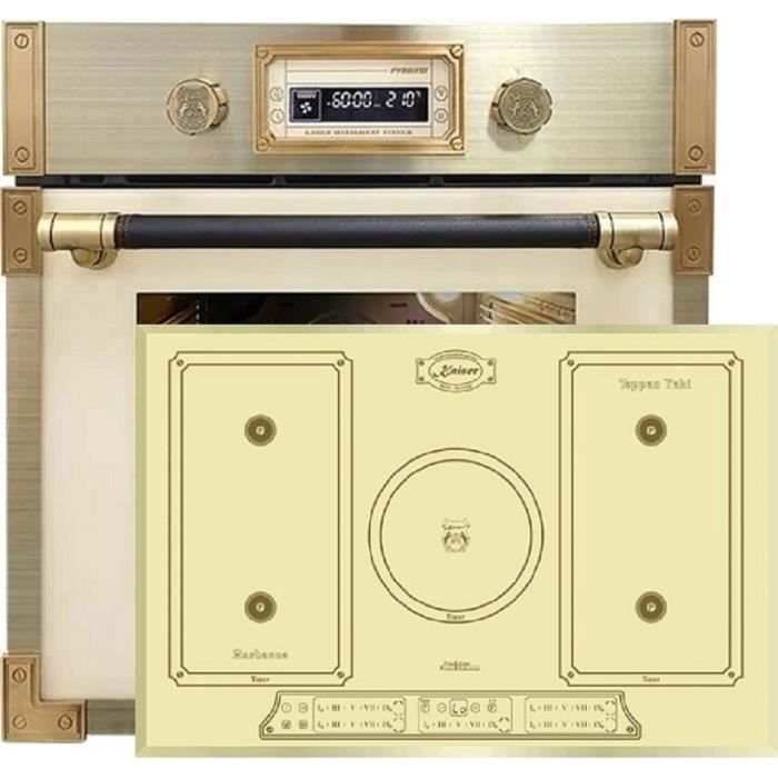 Kaiser EH 6427 ElfAD+KCT 7797 FIElfEm, Retro Pyrolyse four encastrable ...