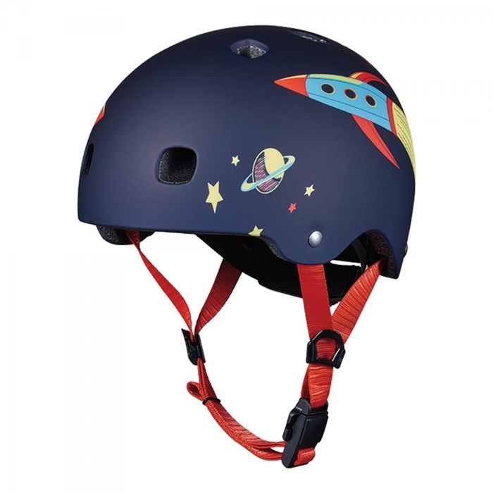 Casque Micro Rocket - Taille M - Bleu - PVC - Enfant - Normes de sécurité - Achat / Vente Casque ...