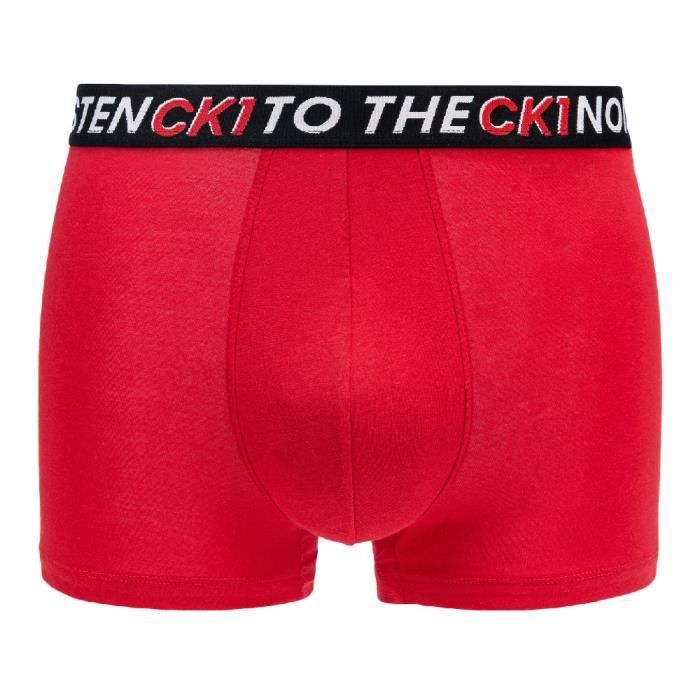 Boxer Rouge Homme Calvin Klein AD9 Red - Cdiscount Prêt-à-Porter