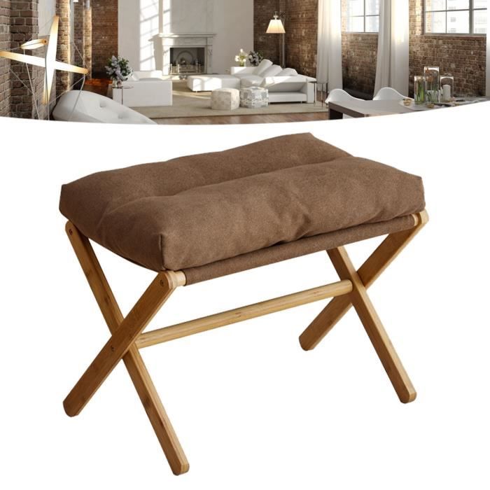 Repose-pieds - QIILU - Modèle en X - Pliable - Confortable - Design ...