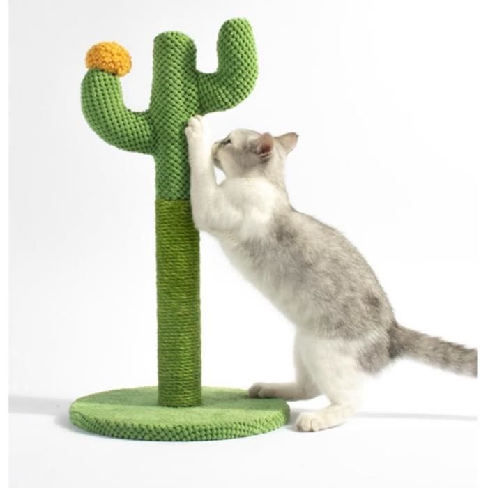 Pets Griffoir Cactus Arbre À Chat Arbre À Chat Le Griffoir Original En Sisal Naturel Avec Balle ...