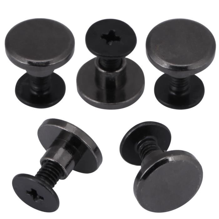 SURENHAP rivet à vis 20 ensembles de rivets de sangle de ceinture à ...