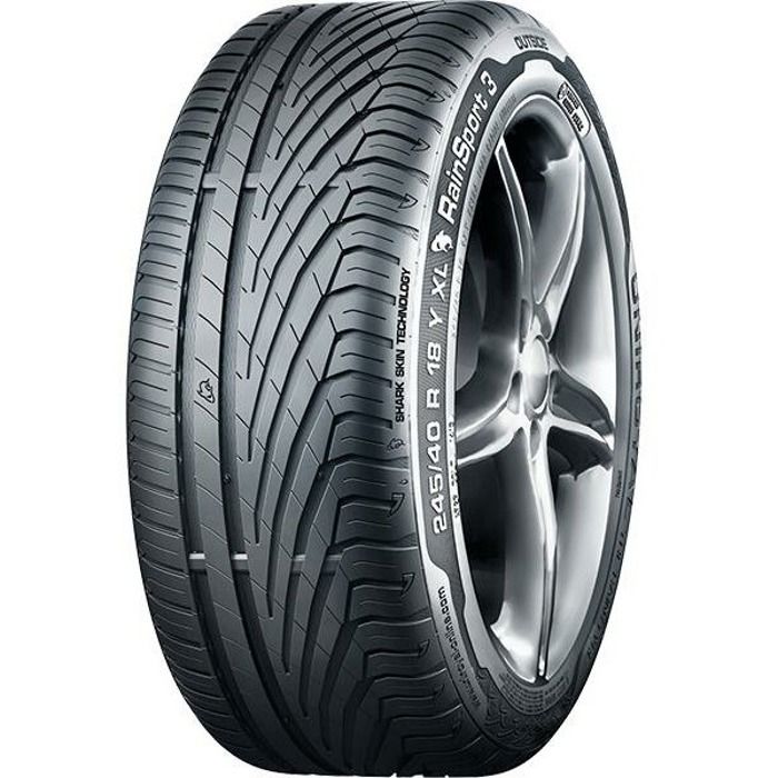 Pneu été UNIROYAL RainSport 3 SSR - 225/45 R17 91W - Technologie Shark ...