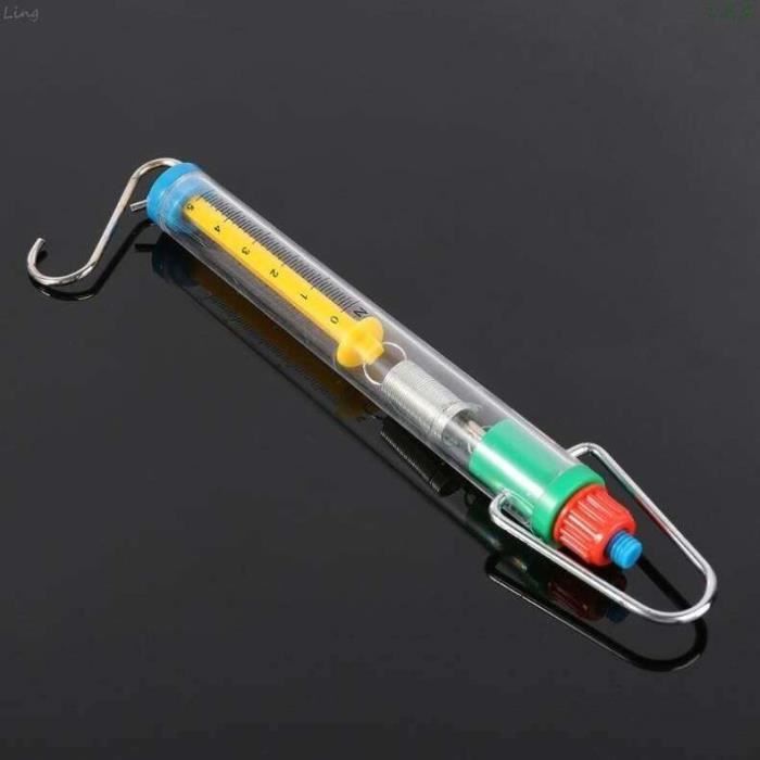 MGT01918-DYNAMOMETRE,Newton Force Meter échelle à ressort 5N 500g ...