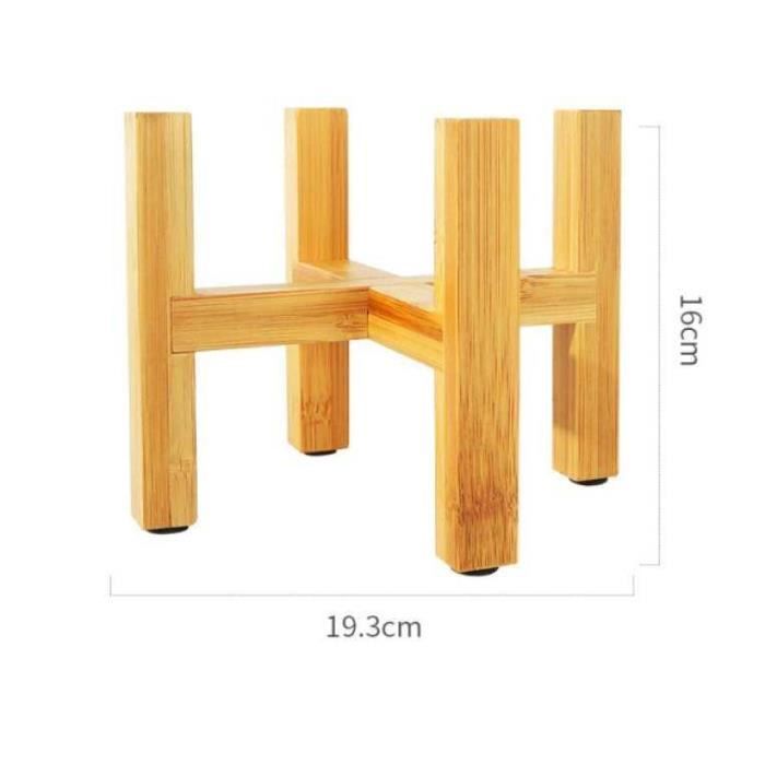 WE10005-Petits plateaux de jardinières en bois durables. support de ...