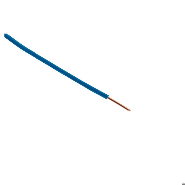 Câble d'alimentation électrique H07V-U 2,5mm² bleu - 25m - Zenitech - Cdiscount Bricolage