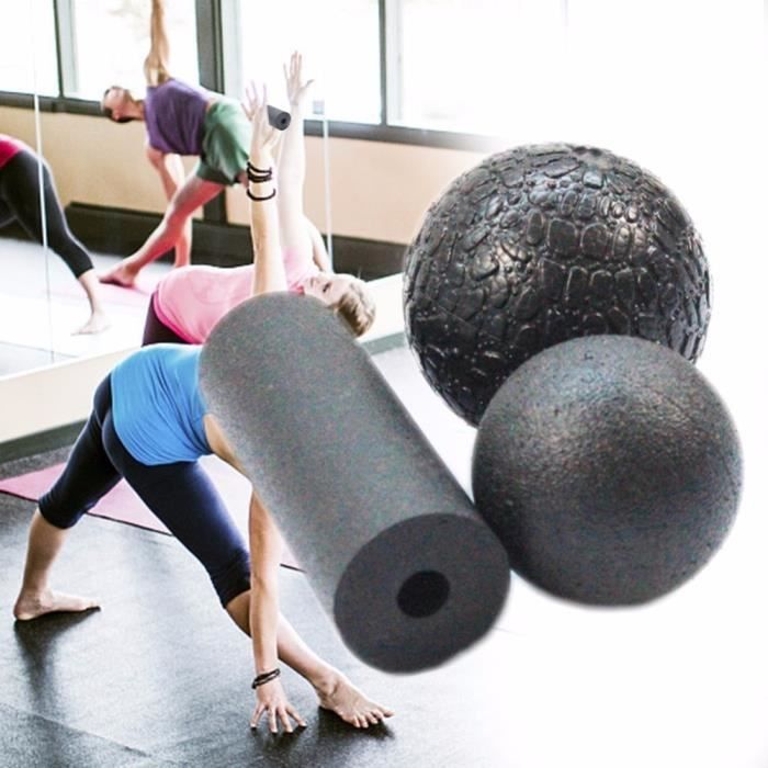 Ensemble de rouleaux en mousse EPP 3 en 1 pour Massage des tissus ...